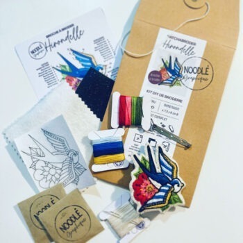 Broche brodée Archives - Noodle Graphique